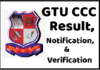 GTU CCC Exam Online Registration | Hall Ticket | Results 2024